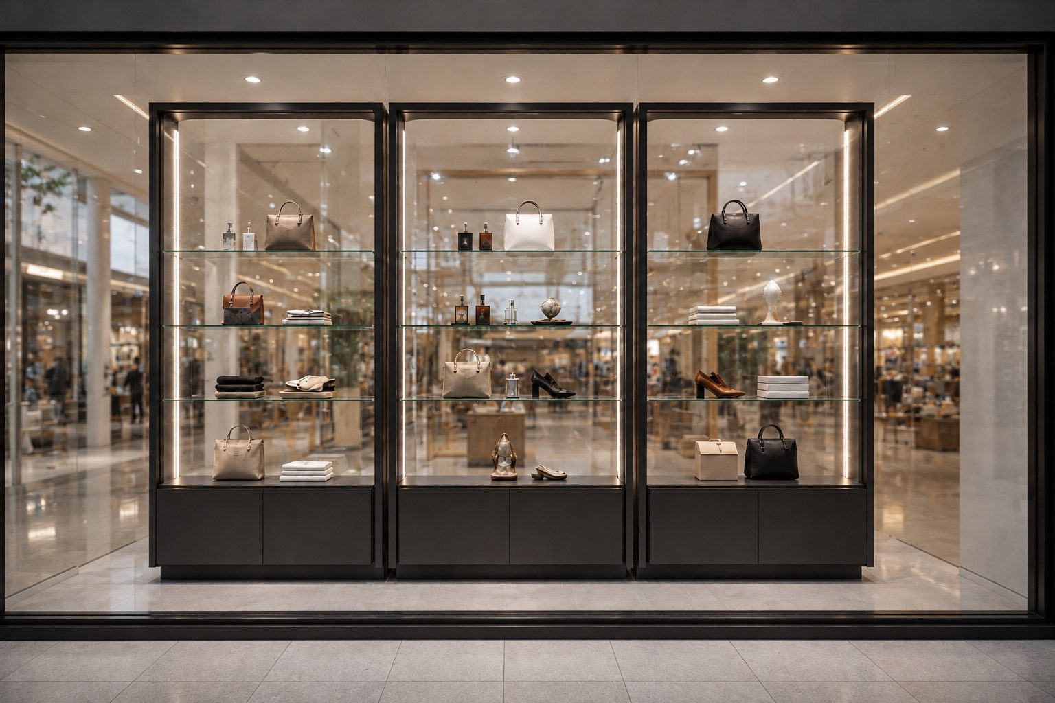 Storefront Linear Modular Display System™ - Hobbs Displays